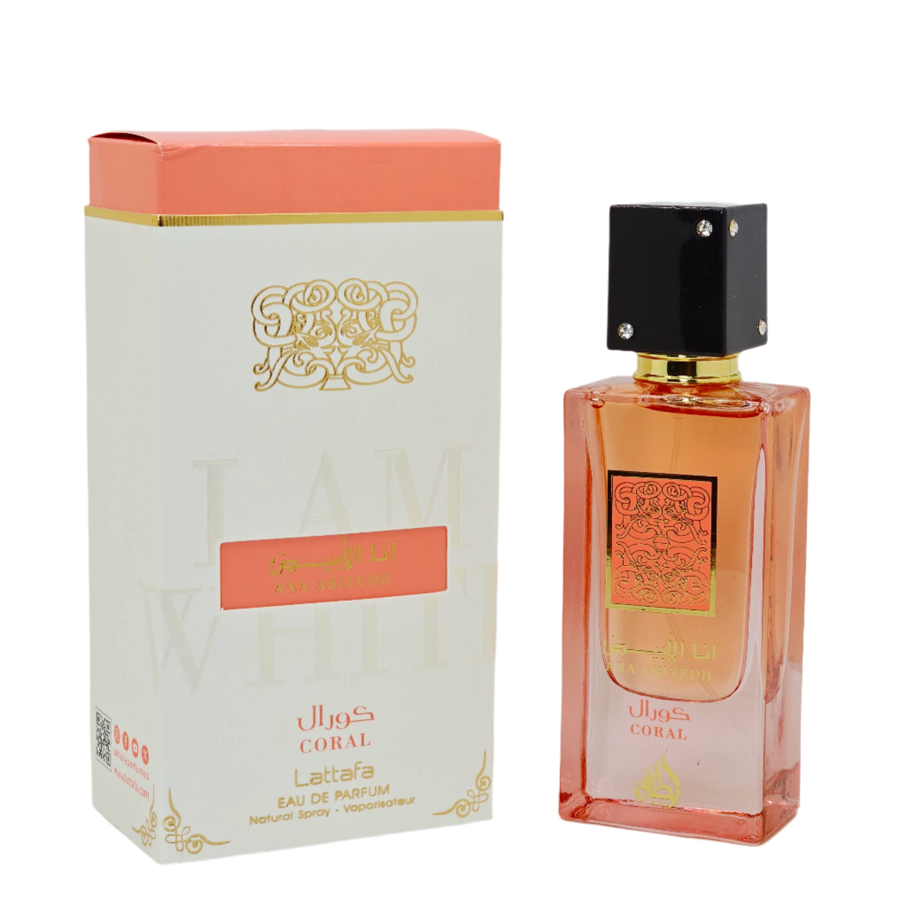 Ana Abiyedh Coral Perfume for Women – 60ml by Lattafa – Redbagstores