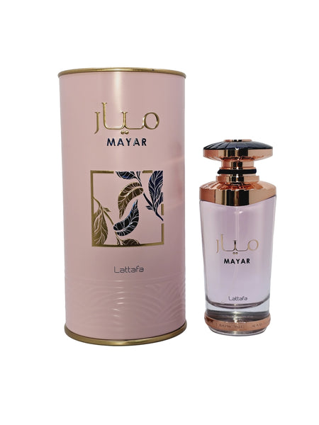 Mayar By Lattafa Eau De Parfum For Women 3.4oz/100ml Rose Jasmine Vani ...